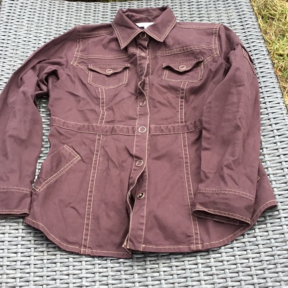 Jackets & Coats | Cabi Heavy Cotton Jacket | Poshmark
